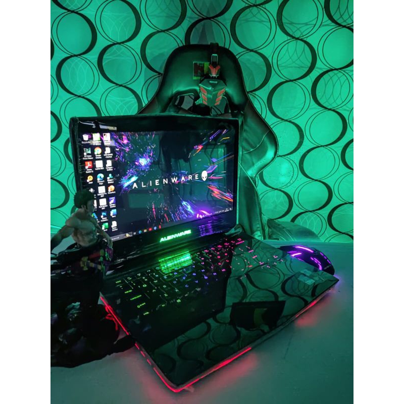 Jual Laptop Gaming Alienware 14 Core i7 Ram 16/256gb Ssd Dual VGA ...
