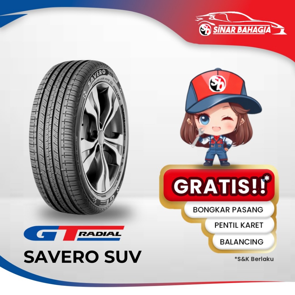 Jual Ban Mobil GT Radial 265/60 R18 Savero SUV | Shopee Indonesia