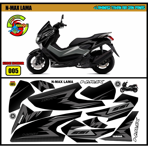 Jual STRIPING NMAX OLD PREMIUM DOFF / STICKER STRIPING NMAX LAMA ...