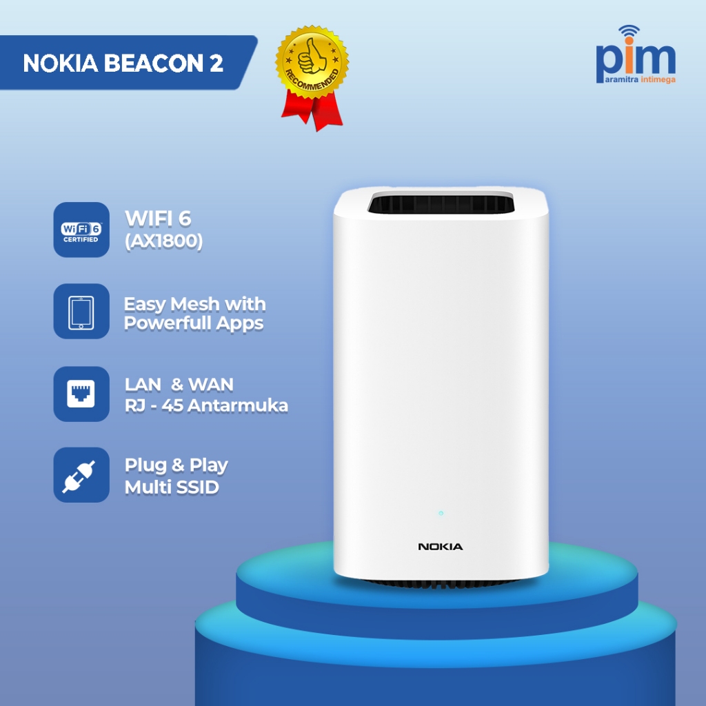 Jual Nokia Wifi Beacon 2 Mesh Router Extender Repeater | Shopee Indonesia