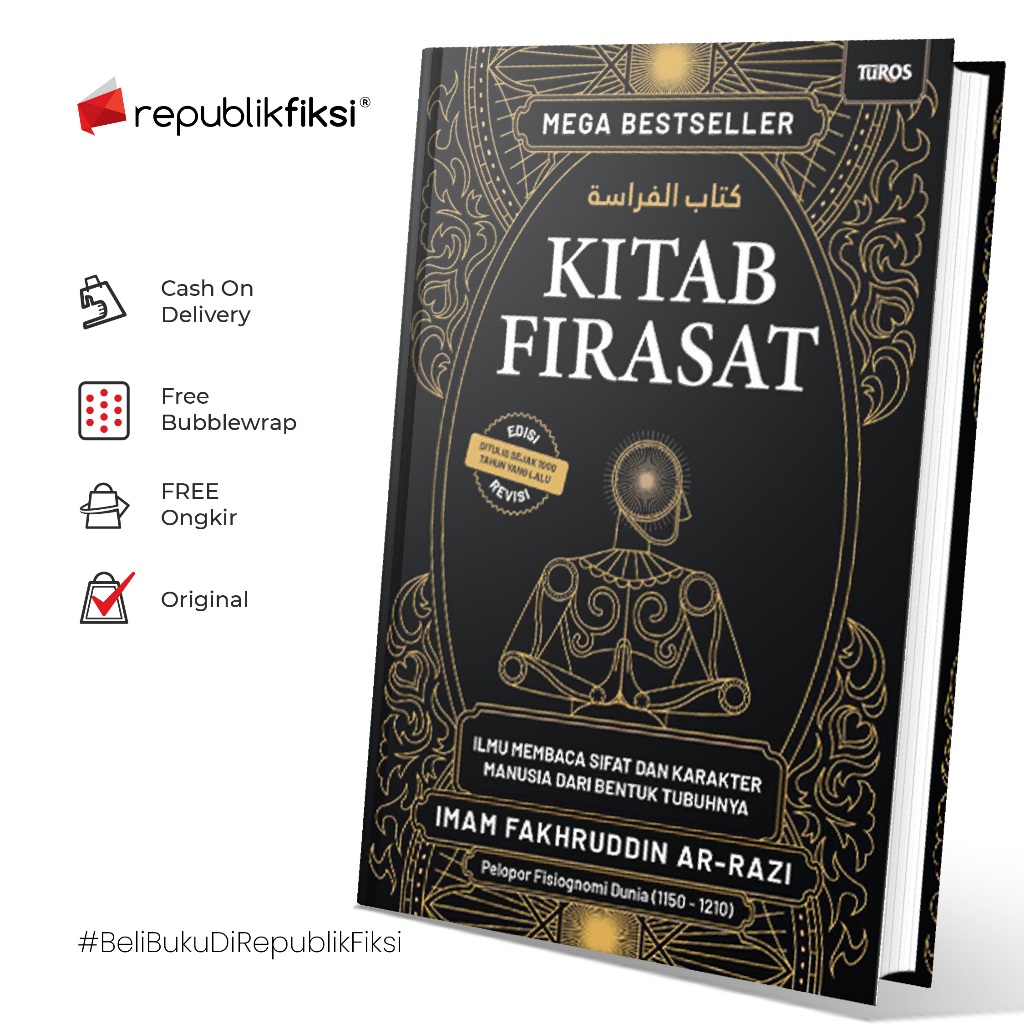 Jual Buku Kitab Firasat (Hard Cover) - Imam Fakhruddin ar-Razi - Turos ...