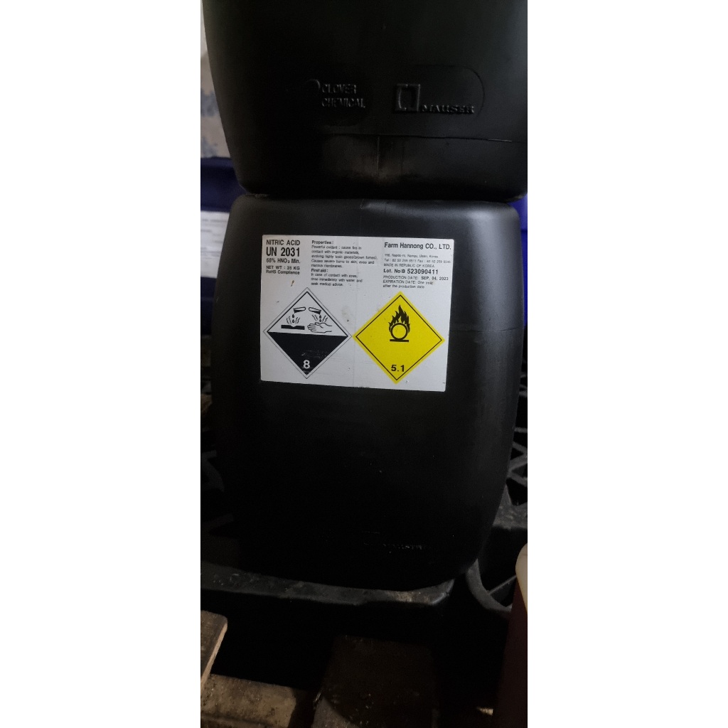Jual NICKEL / NIKEL NITRID ACID1 (*HNO3*) 68% EX KOREA PER 35 KG ...