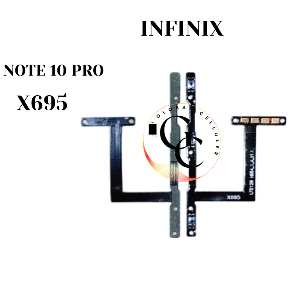 Jual Flexible On Off Infinix Note 10 Pro X695 Original (Flexible Power ...