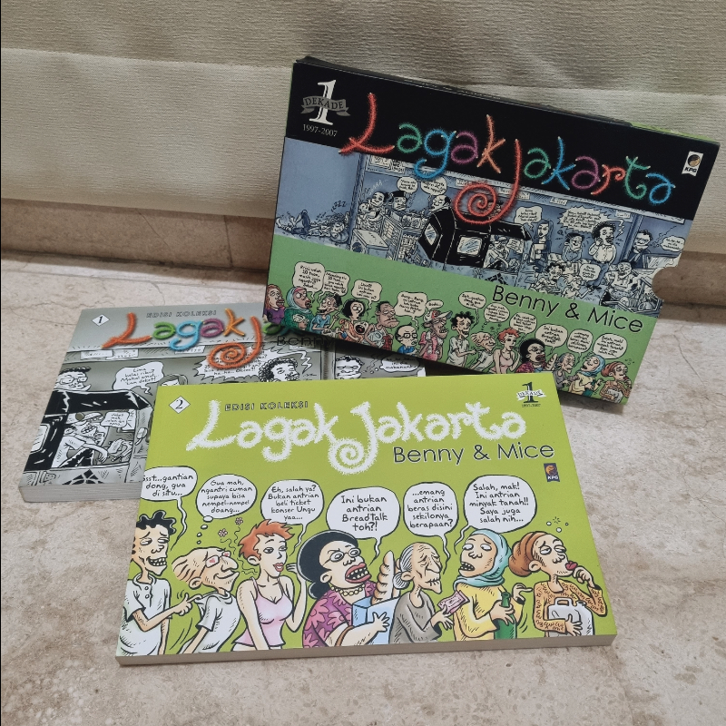 Jual Buku Kartun Benny & Mice Lagak Jakarta 1 dan 2 Set Lengkap ...