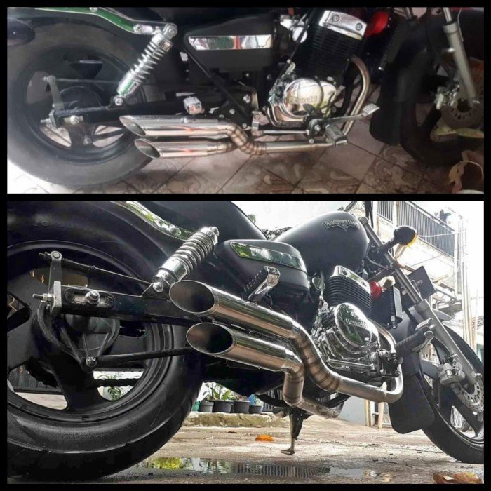 Jual Knalpot Fullsystem Benelli Patagonian Eagle 250 - Benelli Pe 250 ...