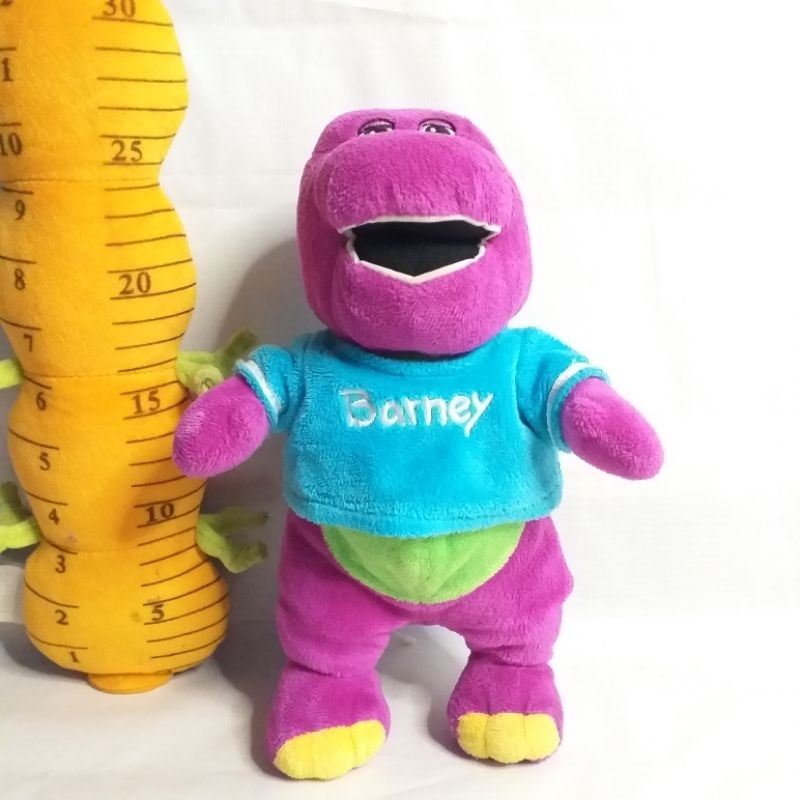 Jual BONEKA BARNEY KOSTUM BAJU BIRU KARAKTER SERIAL TV BARNEY & FRIENDS ...