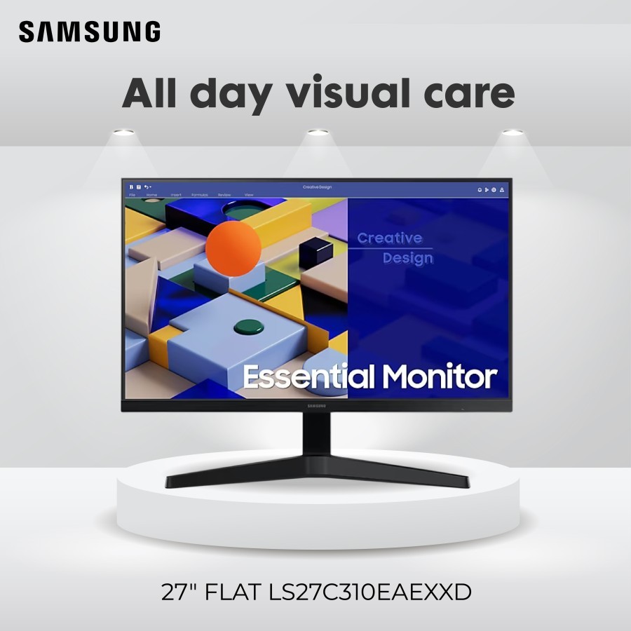 Jual Led Monitor Samsung LS27C310 75Hz FHD IPS Bezel-less | Shopee ...