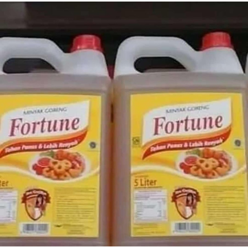 Jual MINYAK GORENG FORTUNE 5 LITER ORIGINAL SEGEL PABRIK SURABAYA ...
