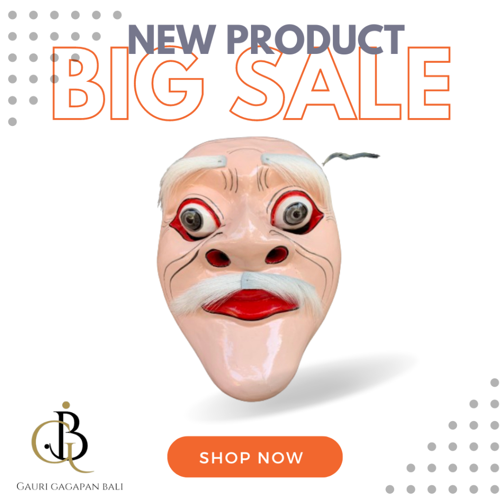 Jual TOPENG BALI / TOPENG TUA TARIAN BALI | Shopee Indonesia