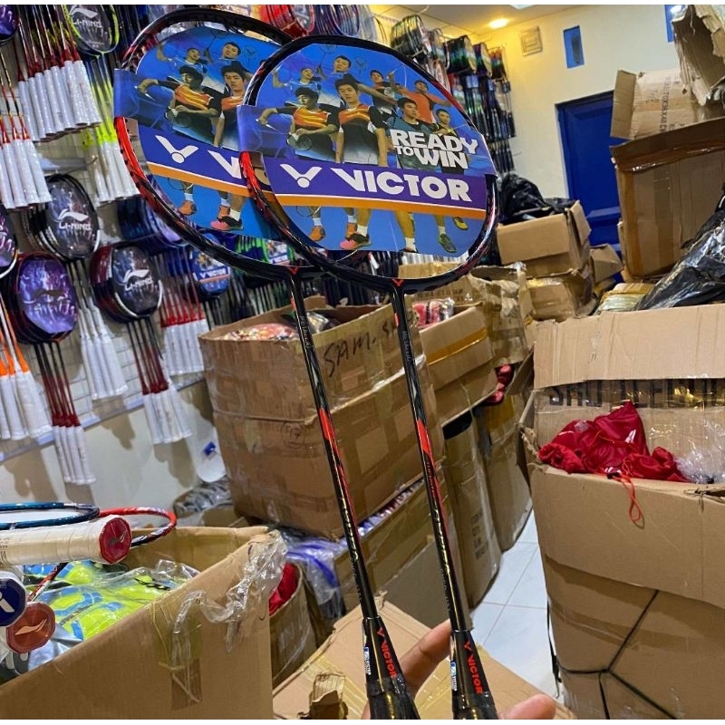 Jual RAMET BADMINTON VIKTOR THRUSTER RYUGA TERBARU 30 LBS GRATIS TAS ...