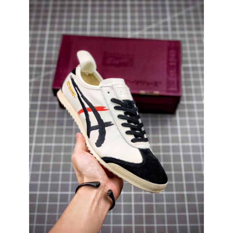 Jual sepatu Onitsuka Tiger Mexico 66 Deluxe Japan Kabuki villain unisex | Shopee Indonesia