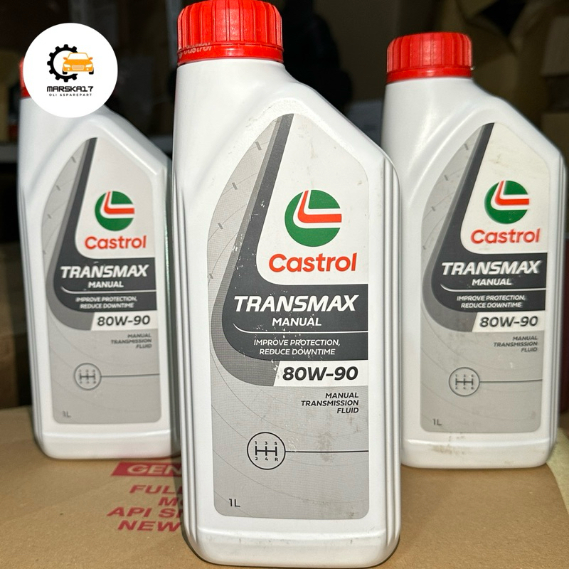 Jual Oli Transmisi Castrol Manual GL-4 MTF SAE 80W-90 Kemasan 1L ...