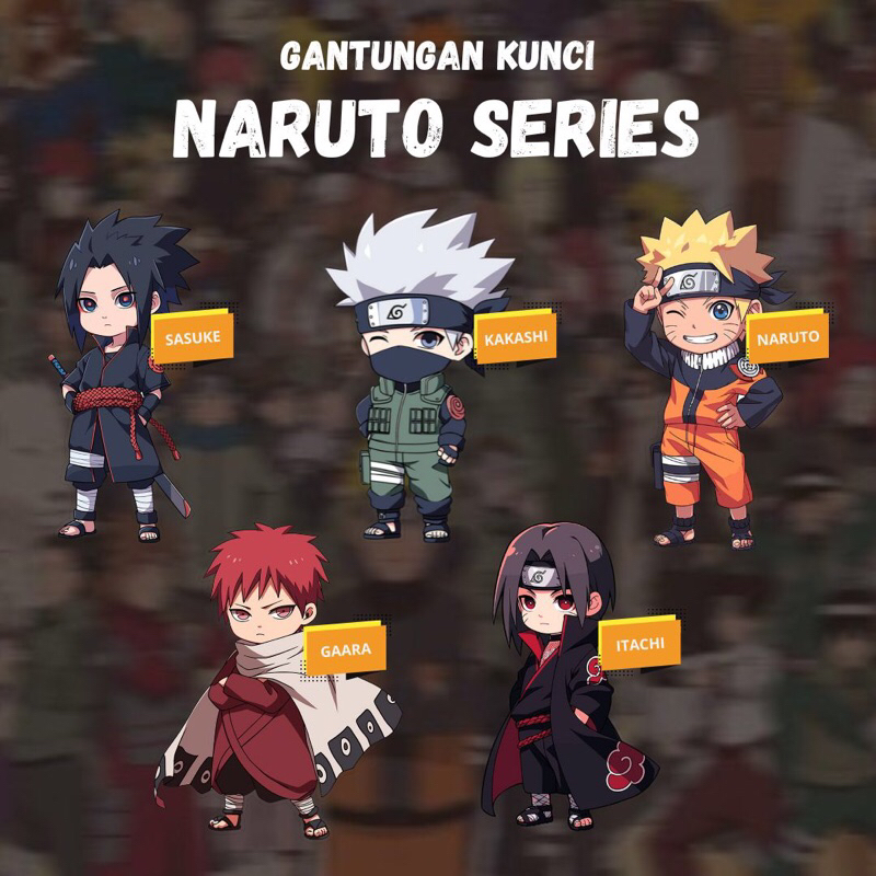 Jual Senpai Craft - Gantungan Kunci Anime Naruto Series - Bahan Akrilik ...