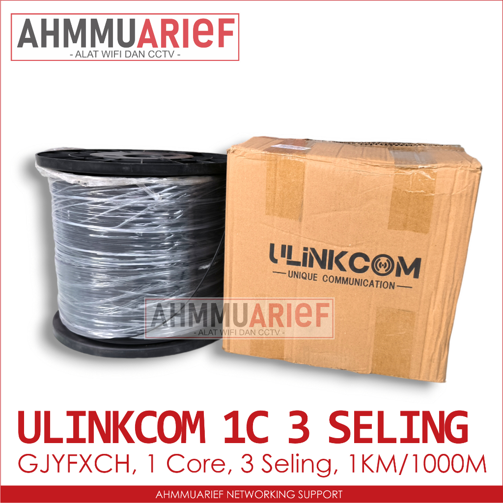 Jual ULINKCOM - KABEL CABLE DROPCORE DROPWIRE FO FIBER OPTIK MERK ...