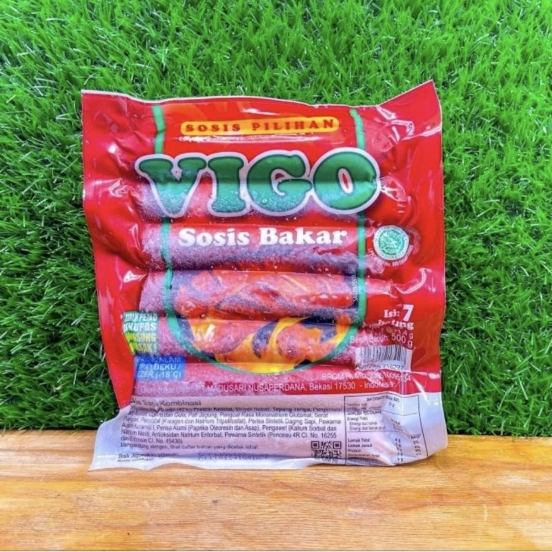 Jual Vigo Sosis Bakar 500gr (isi 7 pcs) | Shopee Indonesia