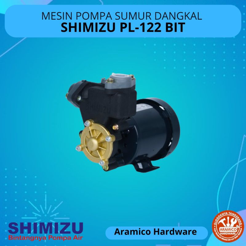 Jual Shimizu Pompa Air Sumur Dangkal PL 122 BIT | Shopee Indonesia