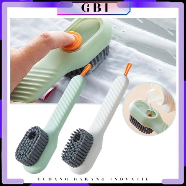 Jual GBI Sikat Premium Pembersih Sendal Sepatu Baju Lantai Kamar Mandi Serbaguna Shoes Brush ...