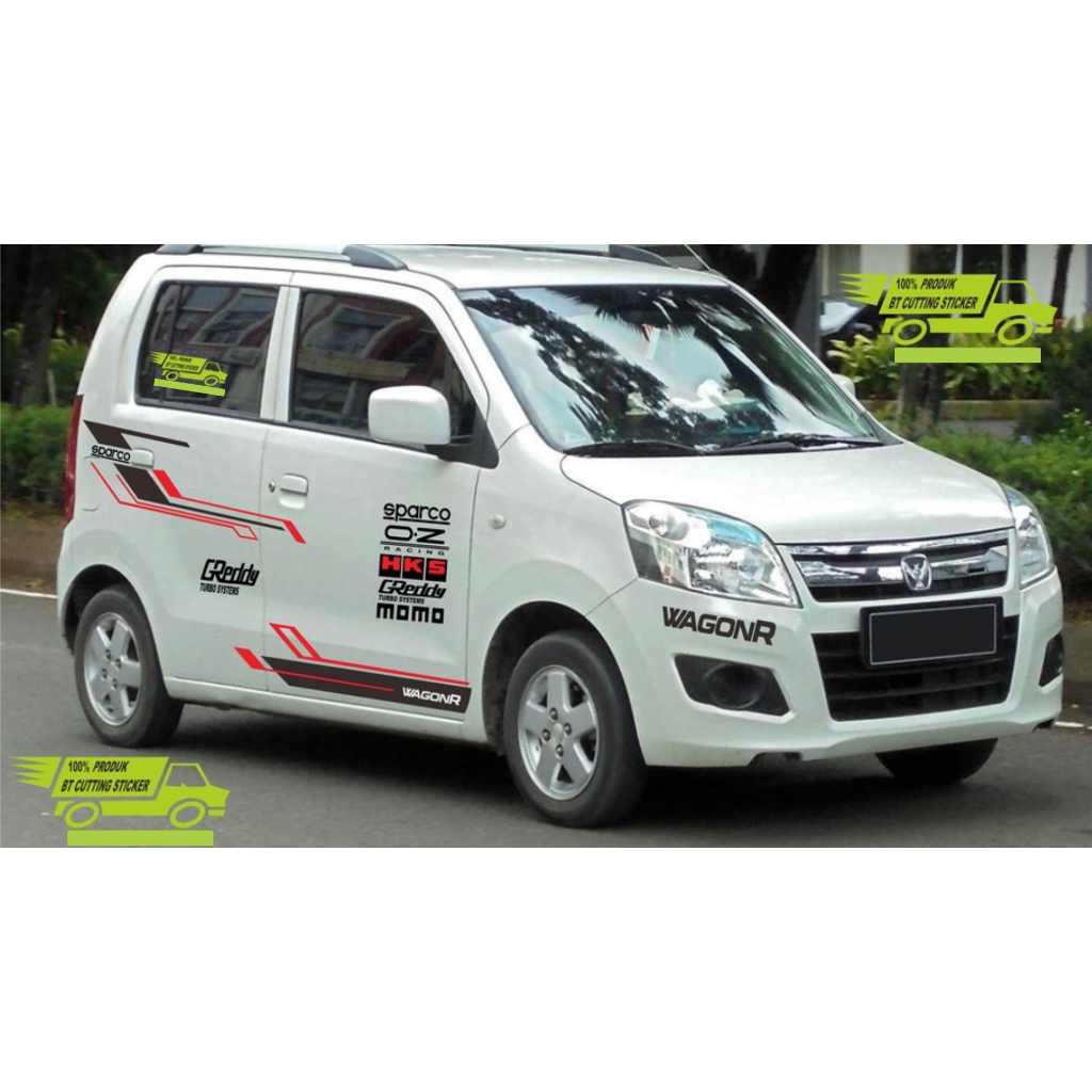 Jual sticker wagon r sticker mobil wagon r sticker suzuki wagon sticker ...