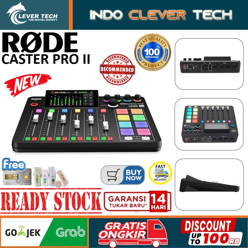 Jual Rode Caster Pro II Audio Mixer Production Rodecaster Pro 2 ...