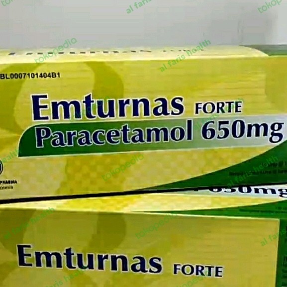 Jual Emturnas Forte 650MG 𝟏 𝐊𝐎𝐓𝐀𝐊 𝐈𝐒𝐈 𝟏𝟎𝟎 𝐓𝐀𝐁𝐋𝐄𝐓 - Meredakan Demam ...