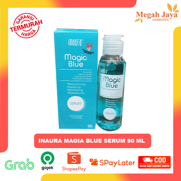 Jual 1PC INAURA MAGIA BLUE SERUM 90 ML @MJ | Shopee Indonesia