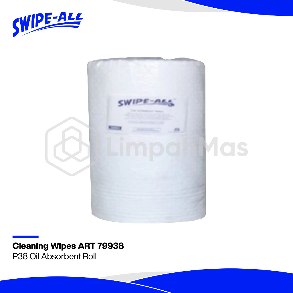 Jual CLEANING WIPES ART 79938 P38 OIL ABSORBENT ROLL (SWIPE ALL ...
