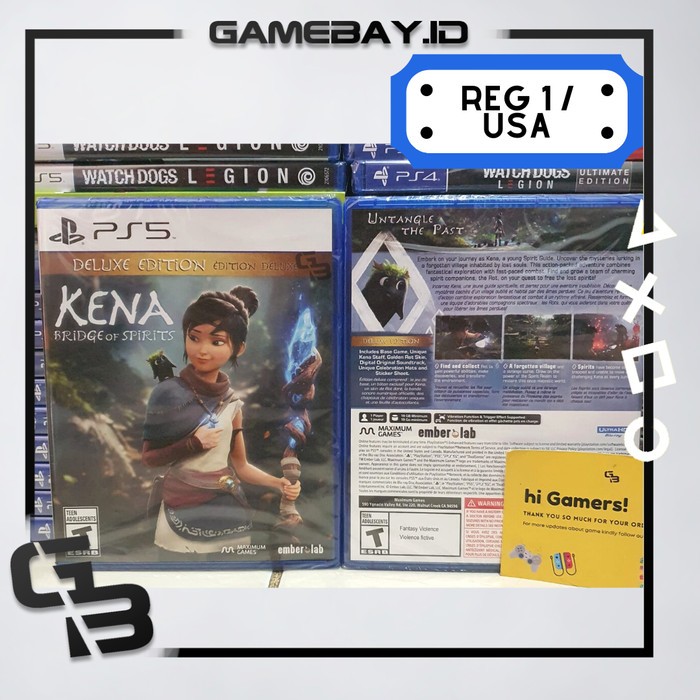 Jual Ps5 Kena Bridge Of Spirits / Spirit DELUXE Edition | Shopee Indonesia