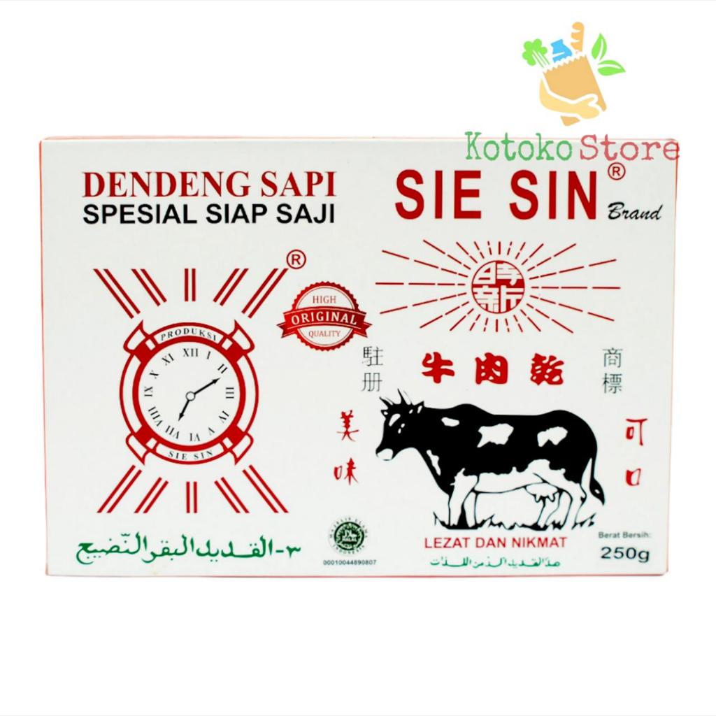 Jual Dendeng Sapi Sie Sin Spesial Siap Saji 250gr | Shopee Indonesia