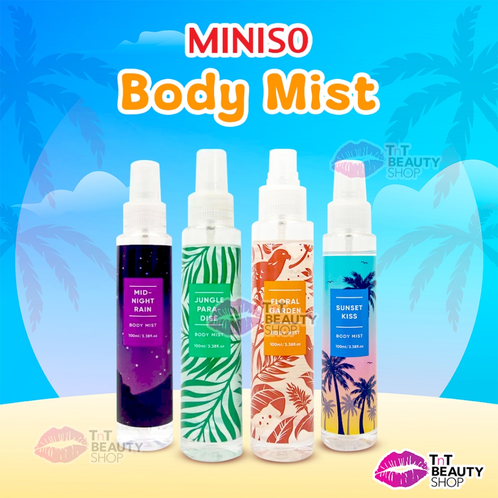 Jual MINISO Body Mist 100ML Parfum Fragrance Mist Perfume Spray | TnT ...