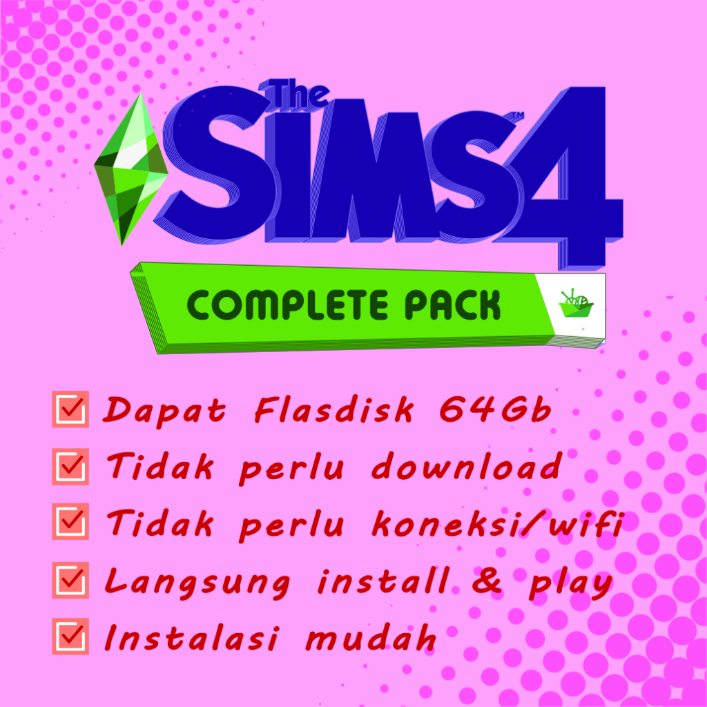Jual The Sims 4 Complete + Flashdisk | Shopee Indonesia