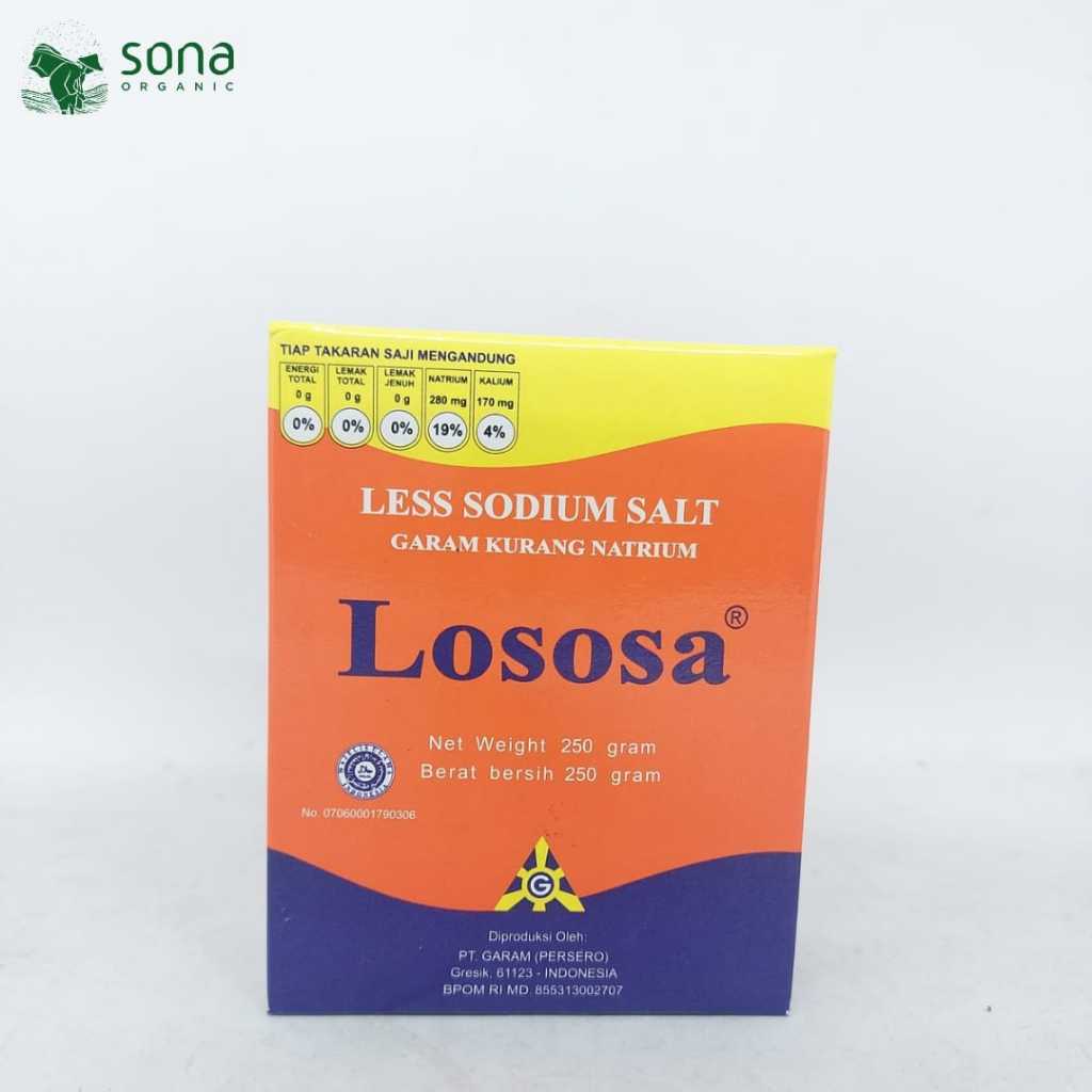 Jual Garam Rendah Natrium Sodium 250gr - Lososa | Shopee Indonesia