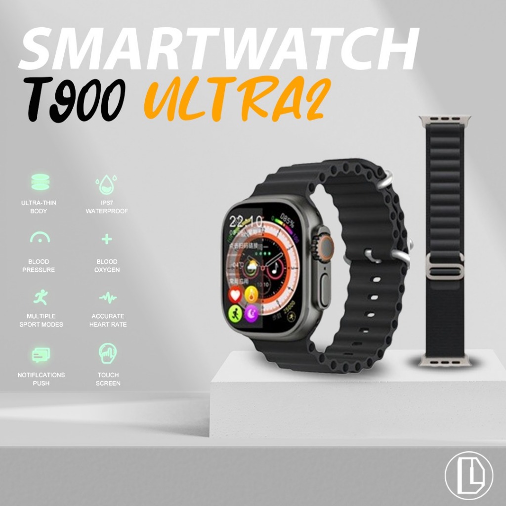 Jual ORIGINAL Smartwatch T800 Ultra Jam Tangan Bluetooth Full Touch ...