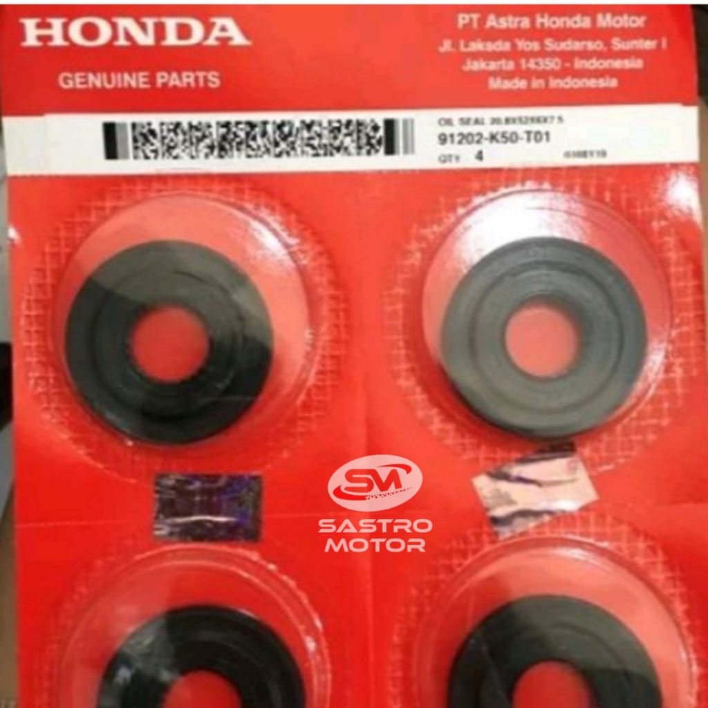 Jual Oil Seal ( Seal Crankshaft Kiri ) 20.8X52X6X7.5 – BeAT eSP, Scoopy ...
