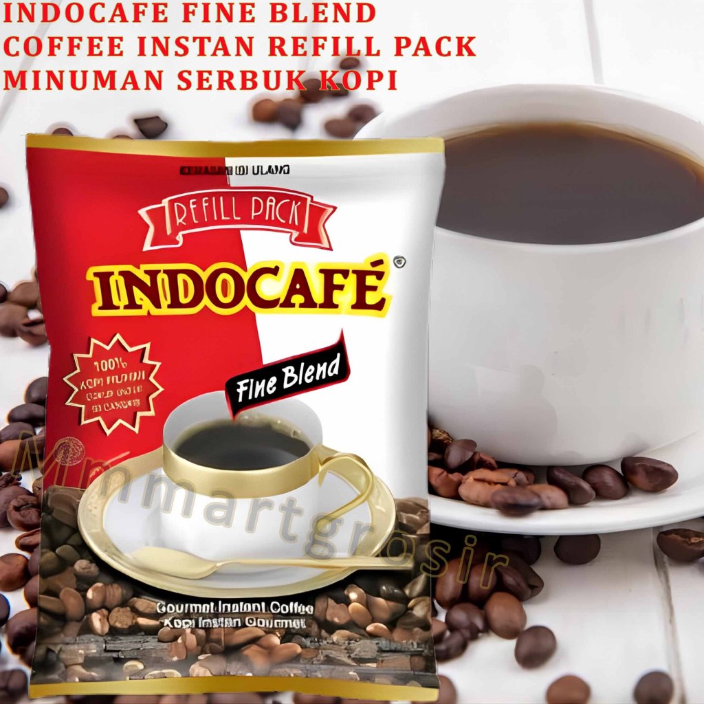 Jual Indocafe / Coffee Fine Blend / Minuman Serbuk Kopi Instan / 100gr ...
