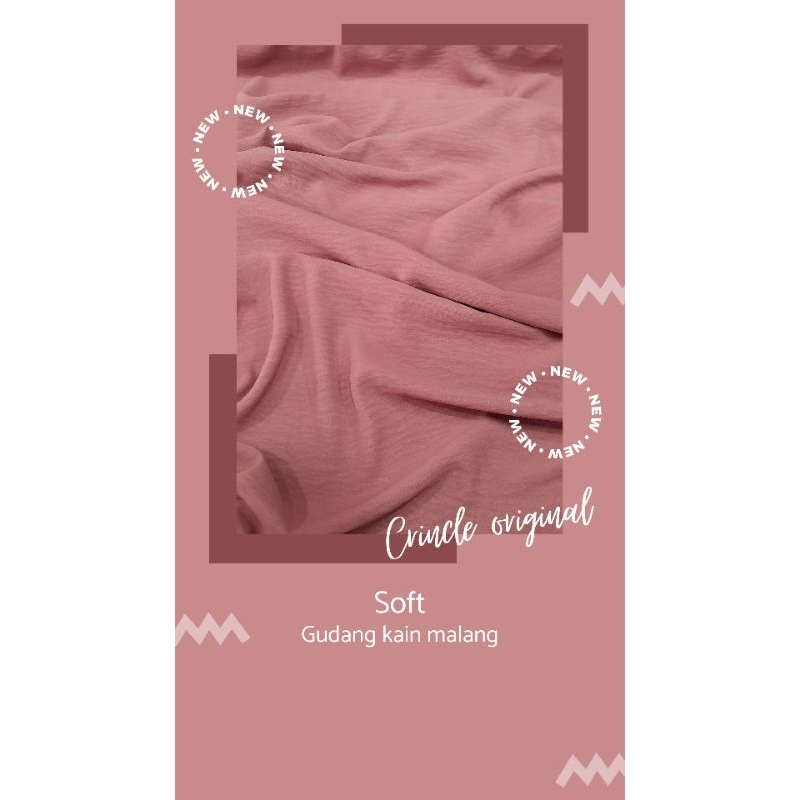 Jual KAIN CRINKLE ORIGINAL(HARGA PER 0,50 Meter) | Shopee Indonesia