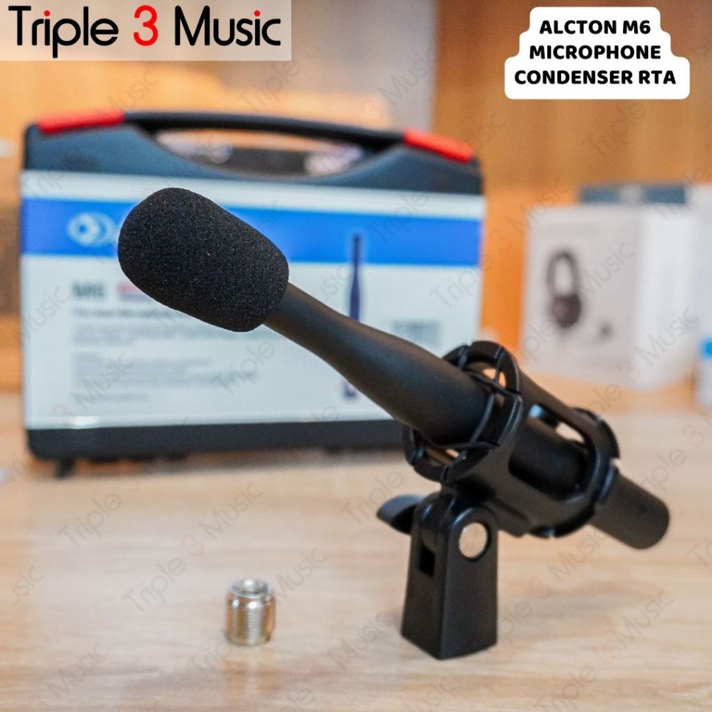 Jual ALCTRON M6 MIC ELECTRET MIC BUAT RTA REAL TIME ANALYZER | Shopee ...