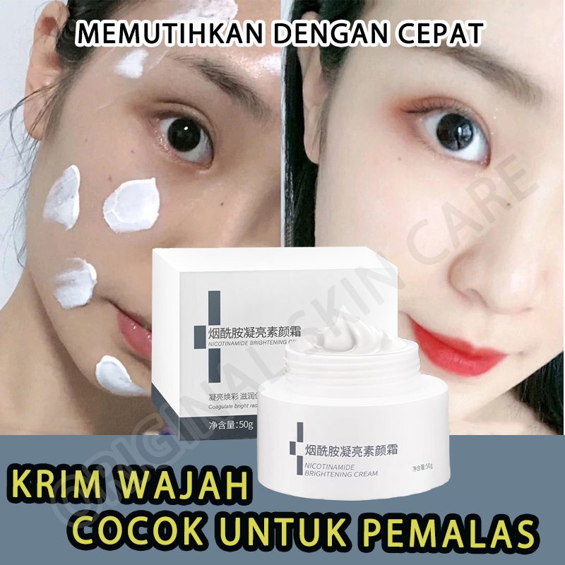 Jual Krim Wajah Pemutih Tone Up Cream Whitening 100% Original ...