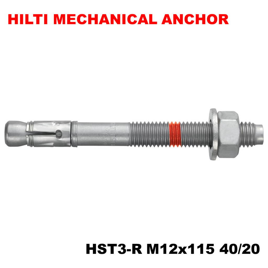Jual DYNABOLT HILTI HST3-R M12 x 115mm WEDGE ANCHOR ITEM NUMBER 2105870 | Shopee Indonesia