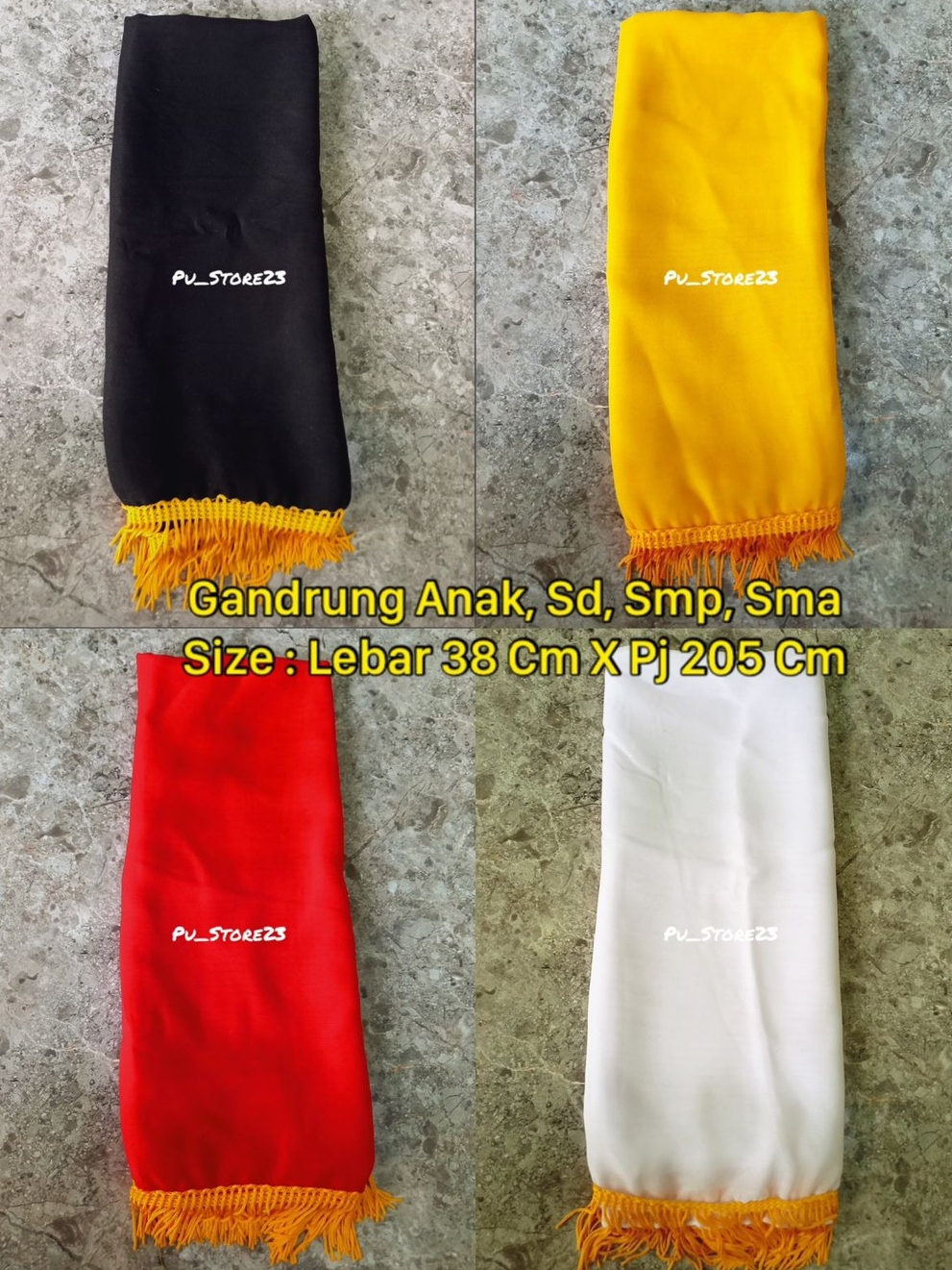 Jual selendang tari Gandrung Anak TK,SD,SMP,SMA, sampor tari anak ...