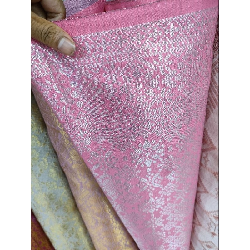 Jual Kain/Songket Melayu Motif Bawahan premium meteran | Shopee Indonesia