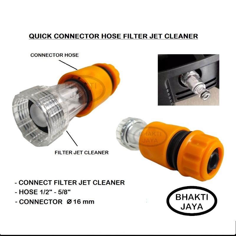 Jual Quick Connector | Sambungan Selang Inlet Jet Cleaner High Pressure ...