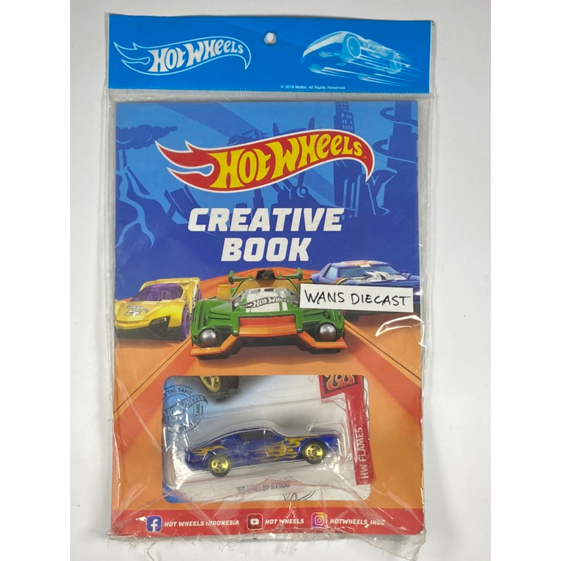 Jual Hot Wheels 68 Shelby GT500 hw flames biru Creative Book | Shopee ...