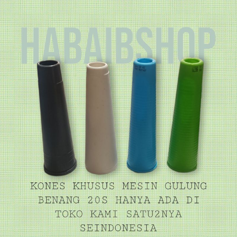 Jual kones / cones khusus mesin gulung benang WJ-20S atau mesin gulung ...
