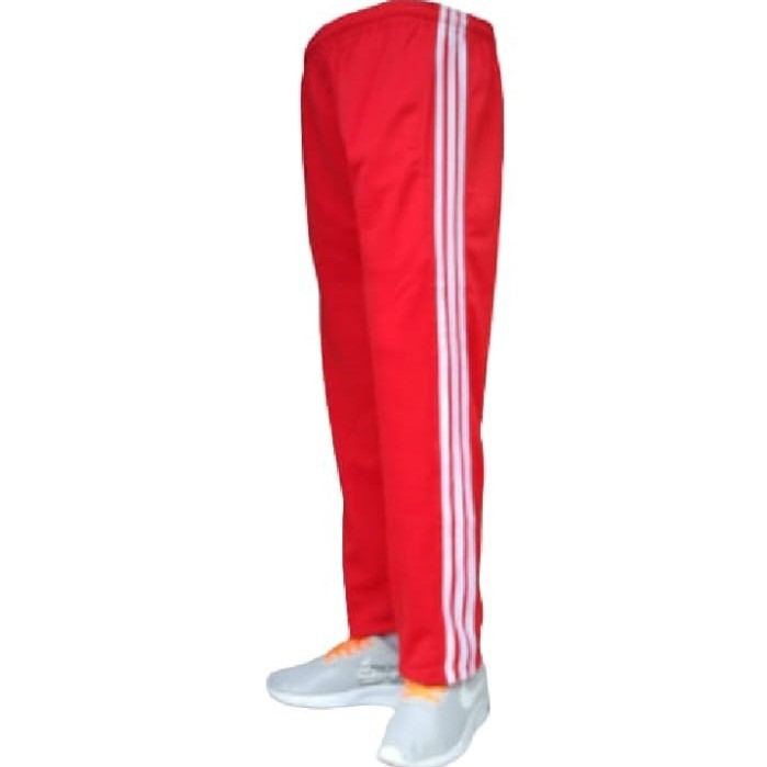 Jual Celana Trening olahraga panjang Merah Putih pria wanita | Shopee ...