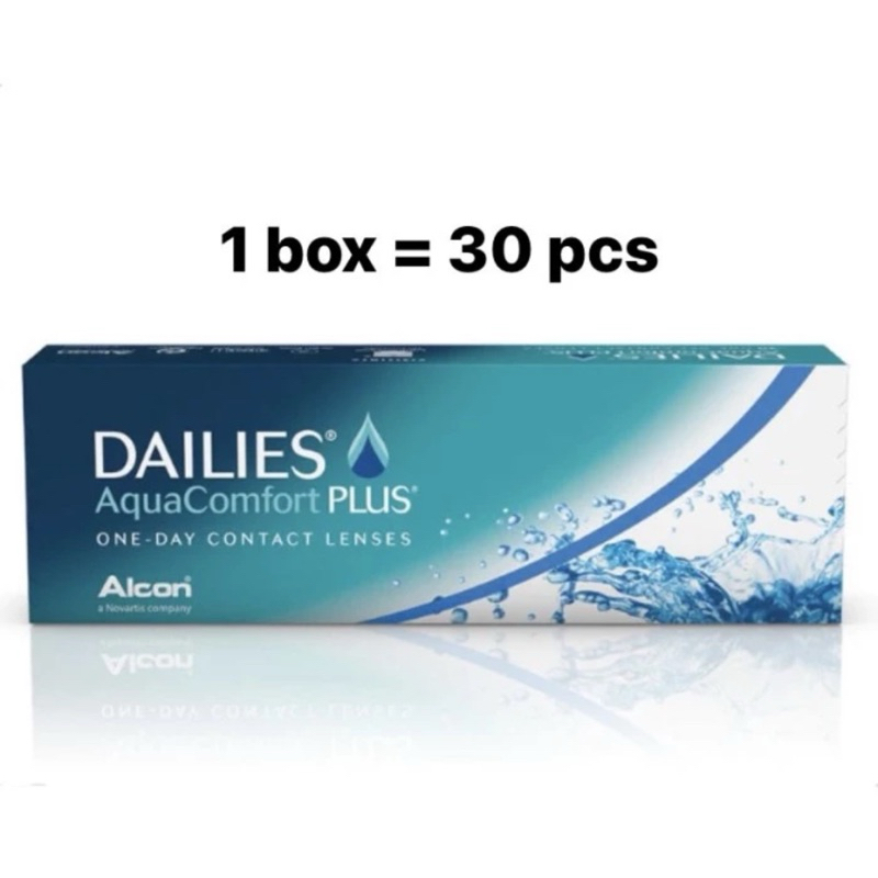 Jual DAILIES ALCON AQUA COMFORT PLUS ONE DAY CONTACT LENSES SOFTLENS ...