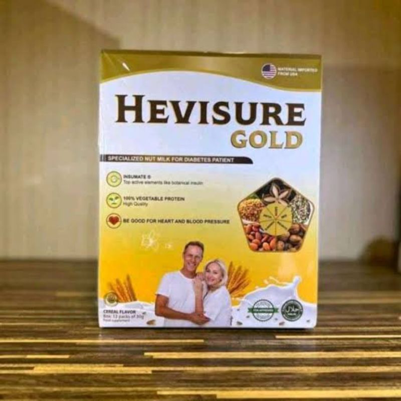 Jual Hevisure Gold Susu Kesehatan Diabetes dan Kencing Manis 100% ...
