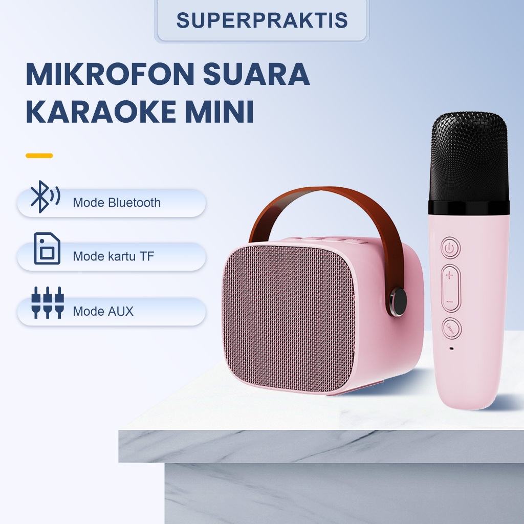 Jual Speaker Bluetooth Karaoke Mic Set Salon Bluetooth bt Speaker ...