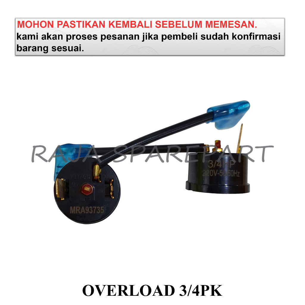 Jual O3/4 OVERLOAD COMPRESSOR / OVERLOAD AC / OVERLOAD 3/4PK | Shopee ...