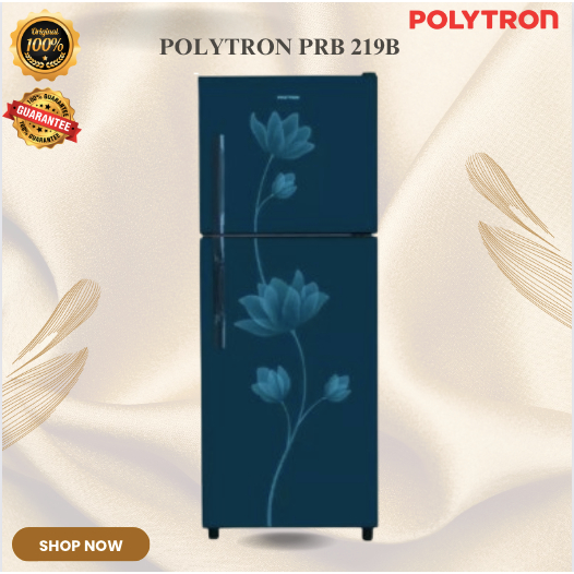 Jual POLYTRON Kulkas 2 Pintu Metallic PRB 219B 210L/PRB-219B/PRB 219B ...
