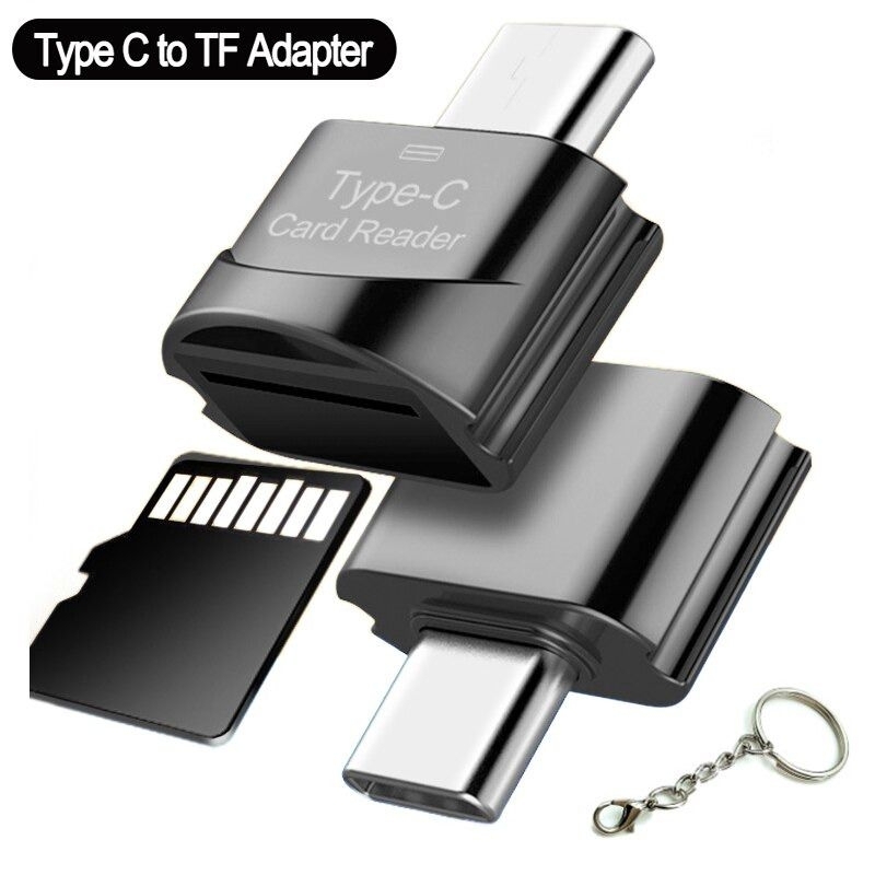 Jual OTG TYPE C Card Reader Micro SD SDHC SDXC Zinc Alloy | Shopee ...